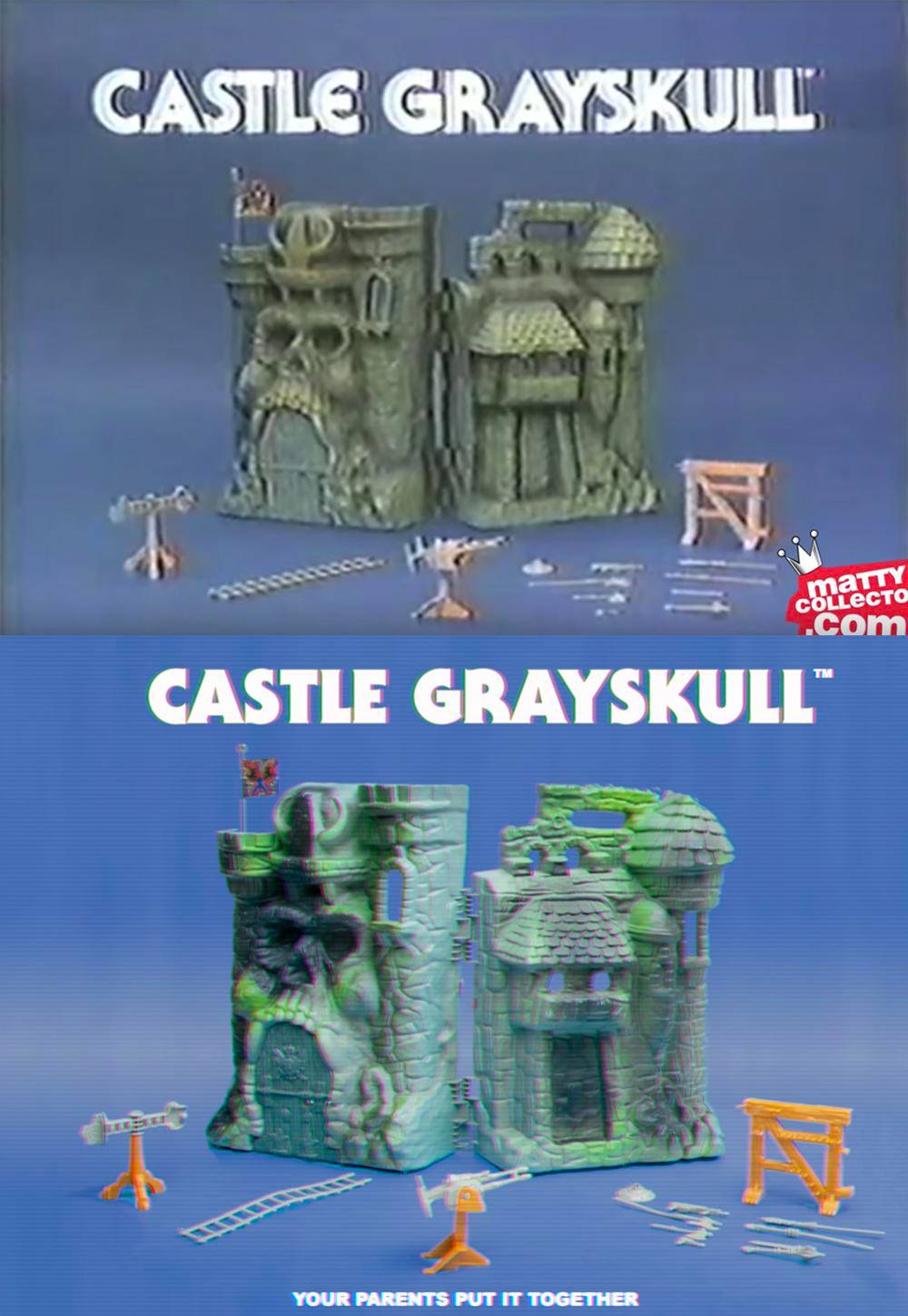 Quarantine project, recreate the 80s Castle Grayskull ad pic in my studio | Scrolller