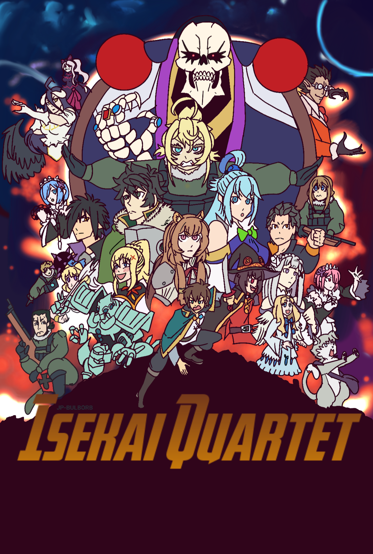 Quartet assemble! | Scrolller