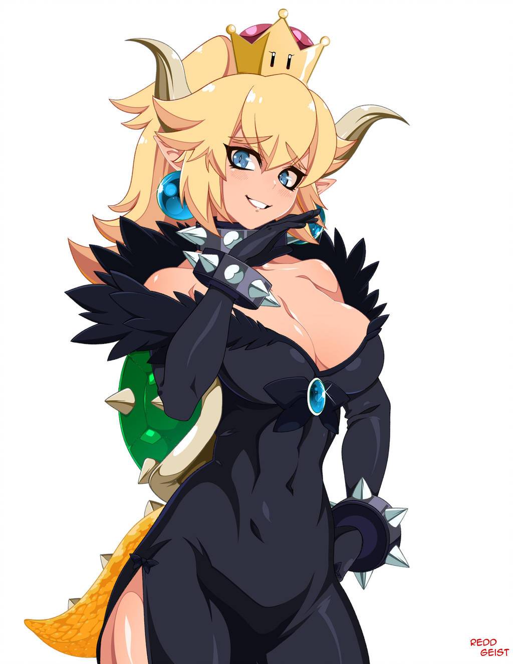 Queen suit Bowsette | Scrolller