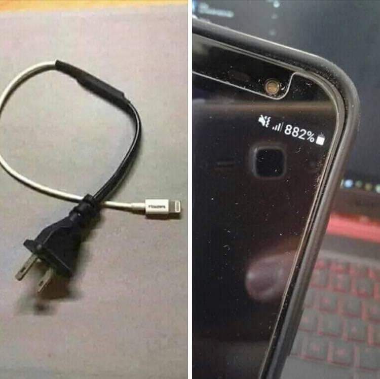 Quick tip to overcharge your battery! | Scrolller