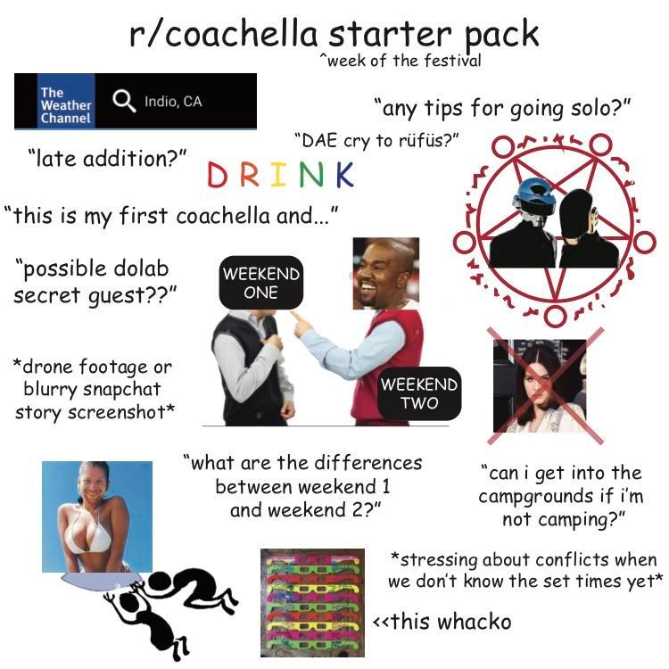 r/Coachella starter pack | Scrolller