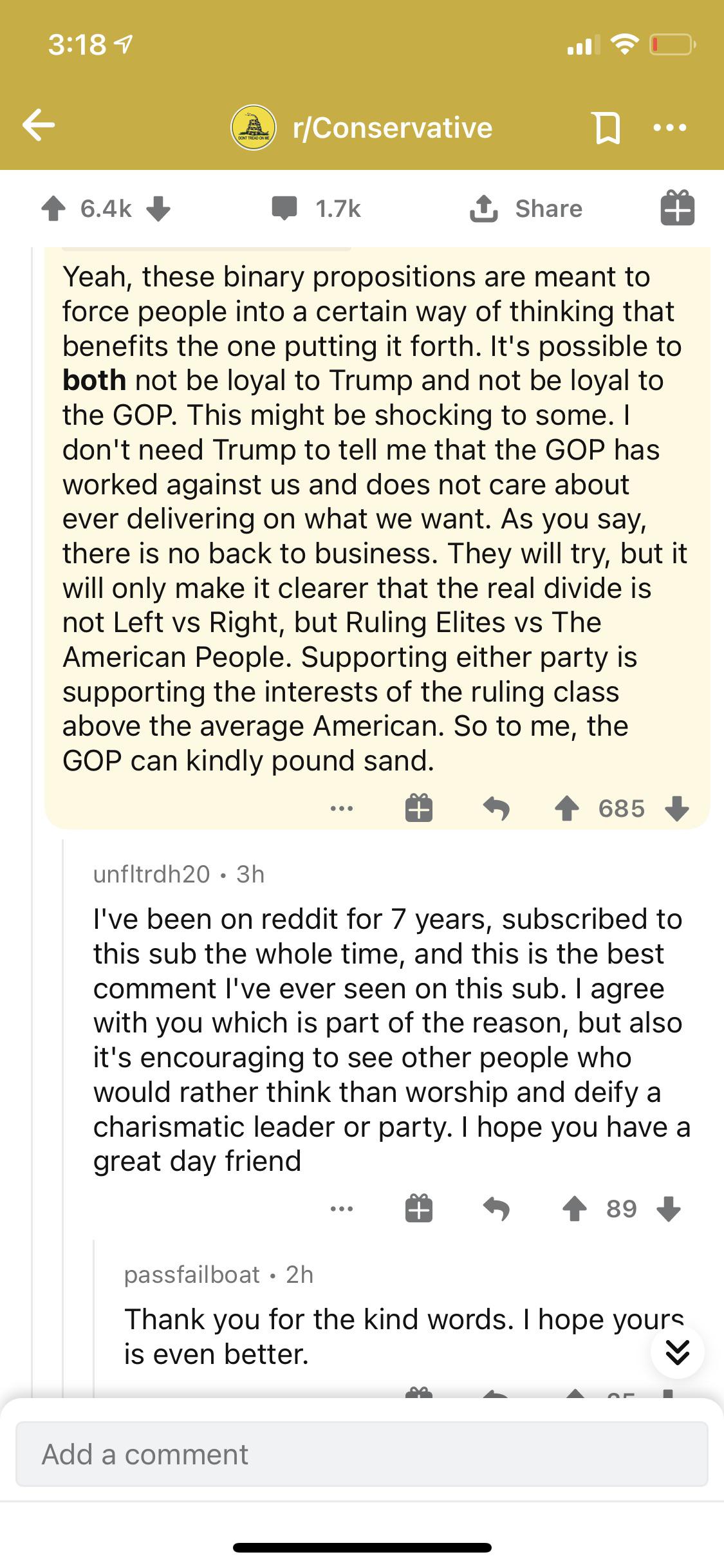 r/Conservative discovered Marxism? | Scrolller