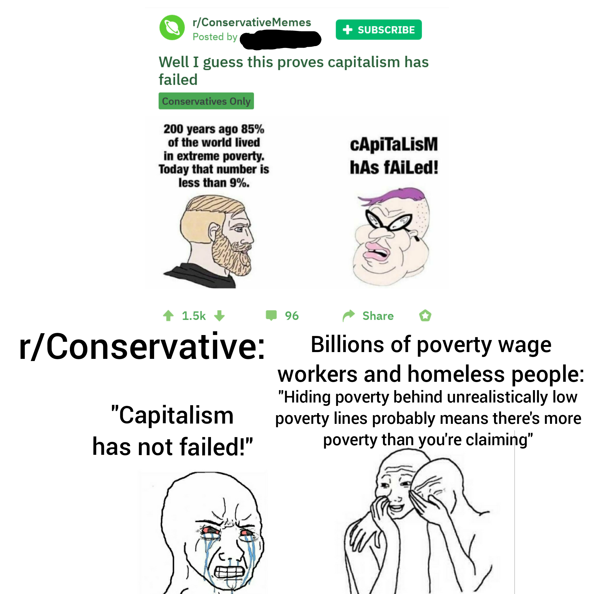 r/Conservative on poverty | Scrolller