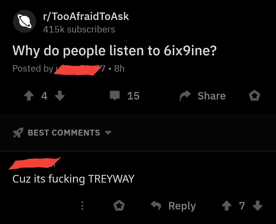 r/expected6ix9ine | Scrolller