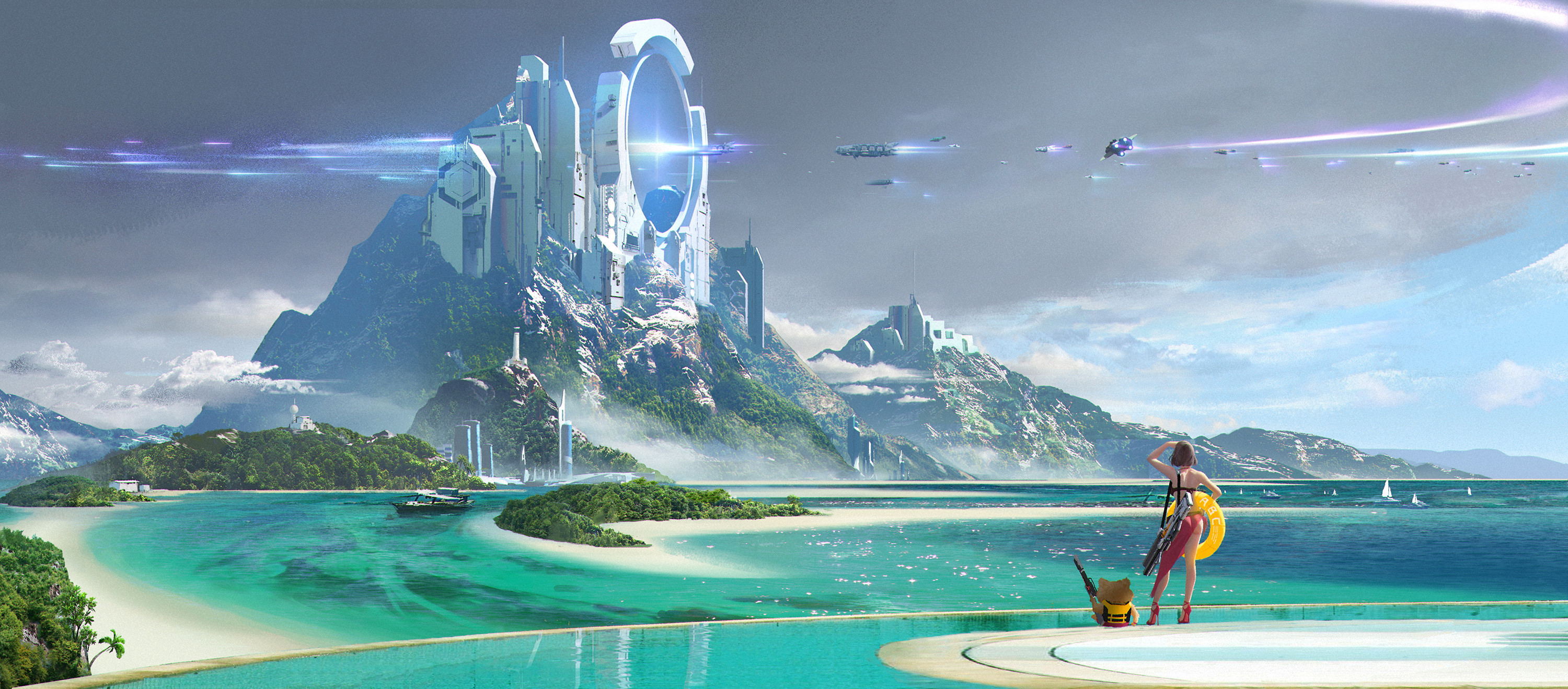 [/r/ImaginaryPortals] Highway Entrance by Subin You | Scrolller