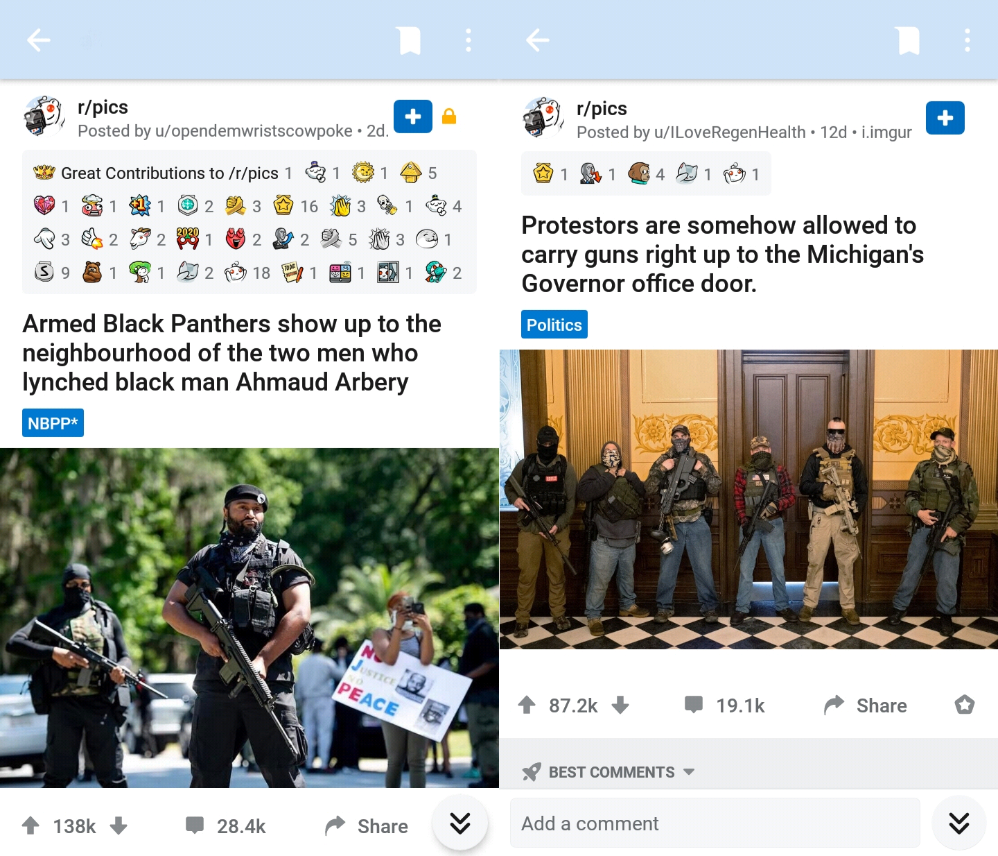 r/pics and their stupid hypocrisy - this basically sums up reddit in a nutshell. | Scrolller
