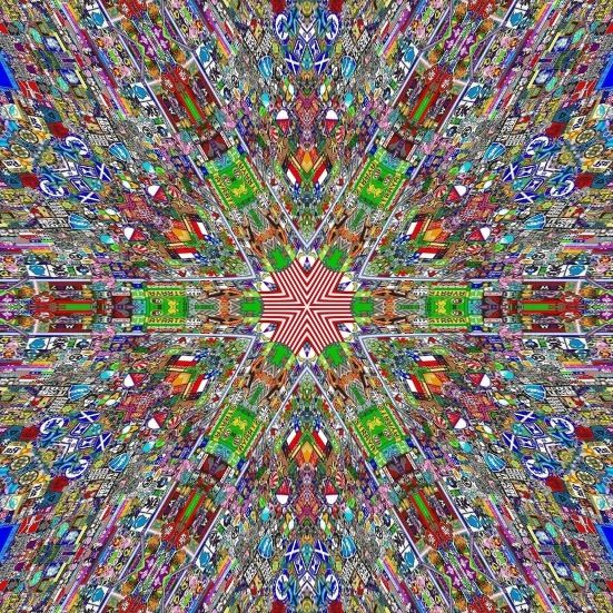 /r/place but it's a kaleidoscope | Scrolller