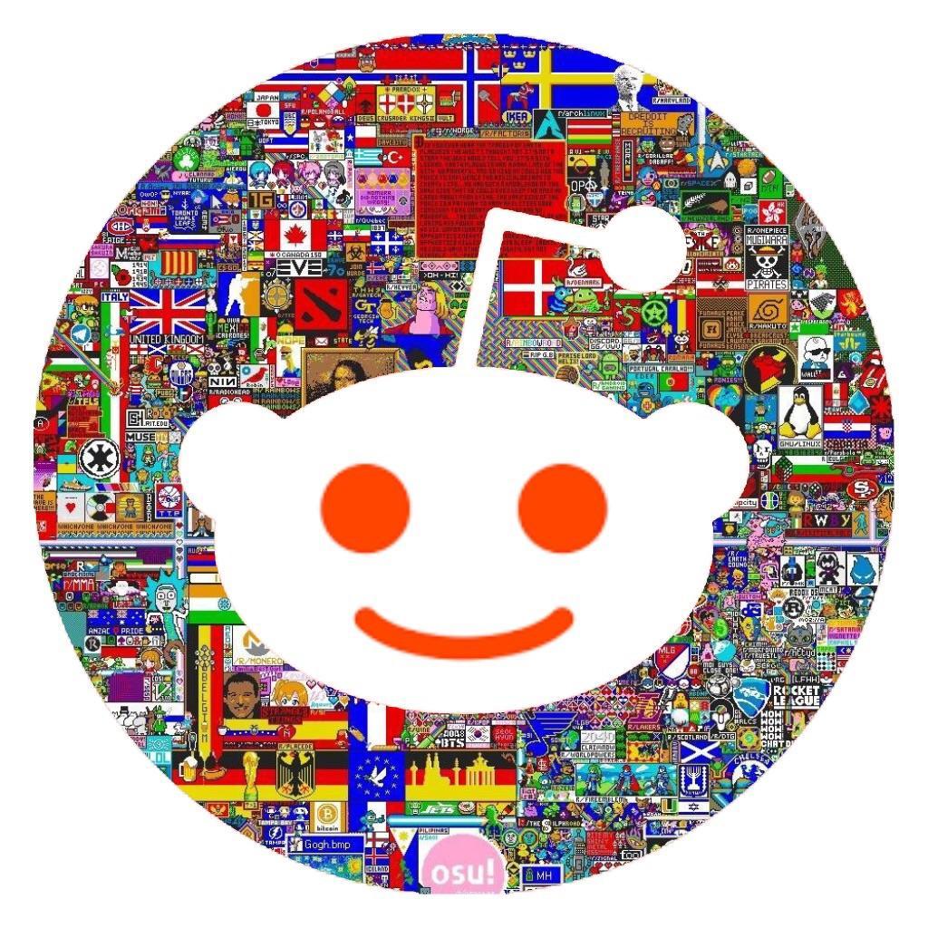 /r/place Reddit logo | Scrolller