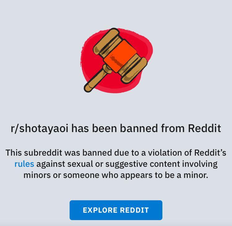 R/SHOTAYAOI IS BANNED !!!!! | Scrolller