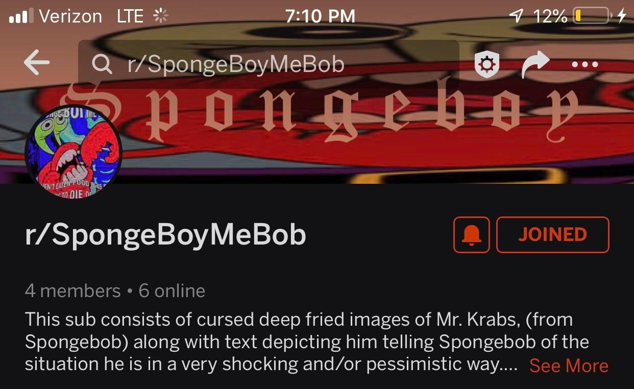 r/SpongeBoyMeBob | Scrolller
