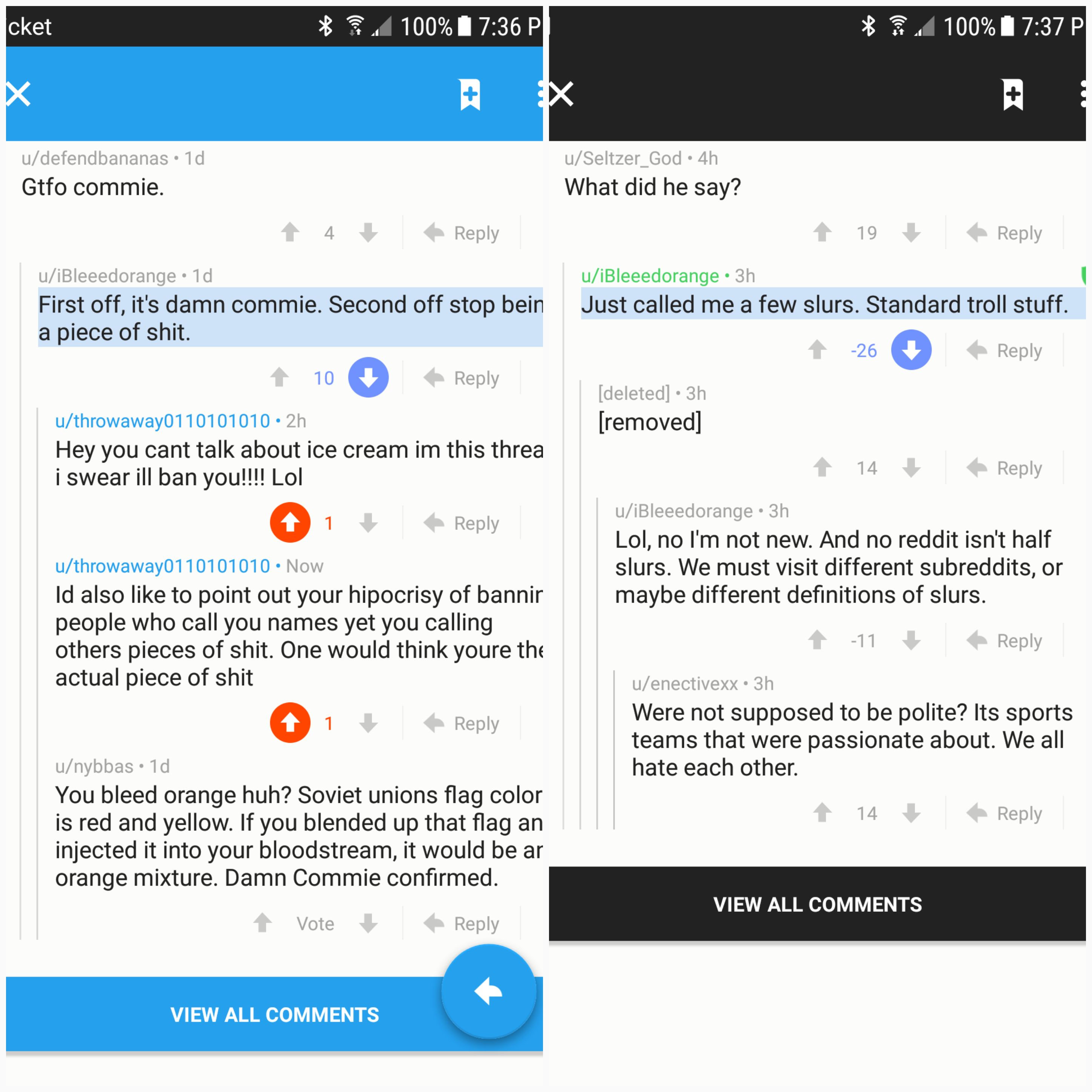 r/ sports mod being a hypocrite | Scrolller
