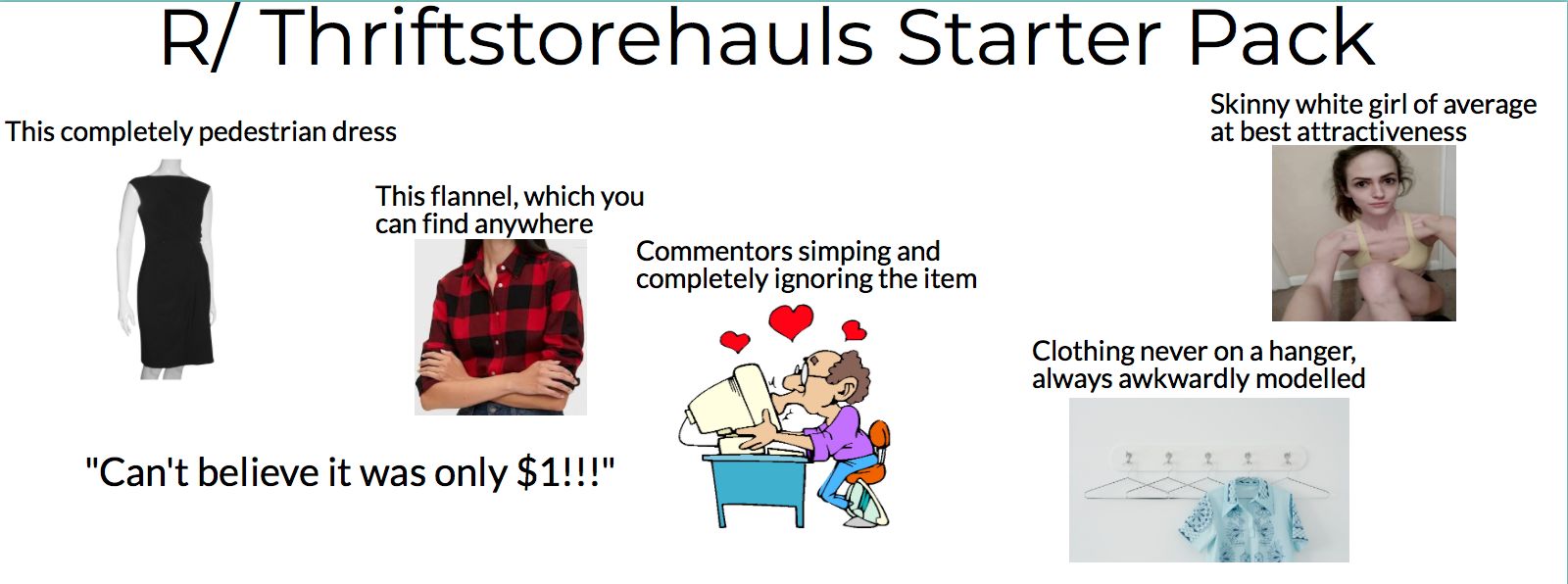R/ ThriftStoreHauls Starter Pack | Scrolller