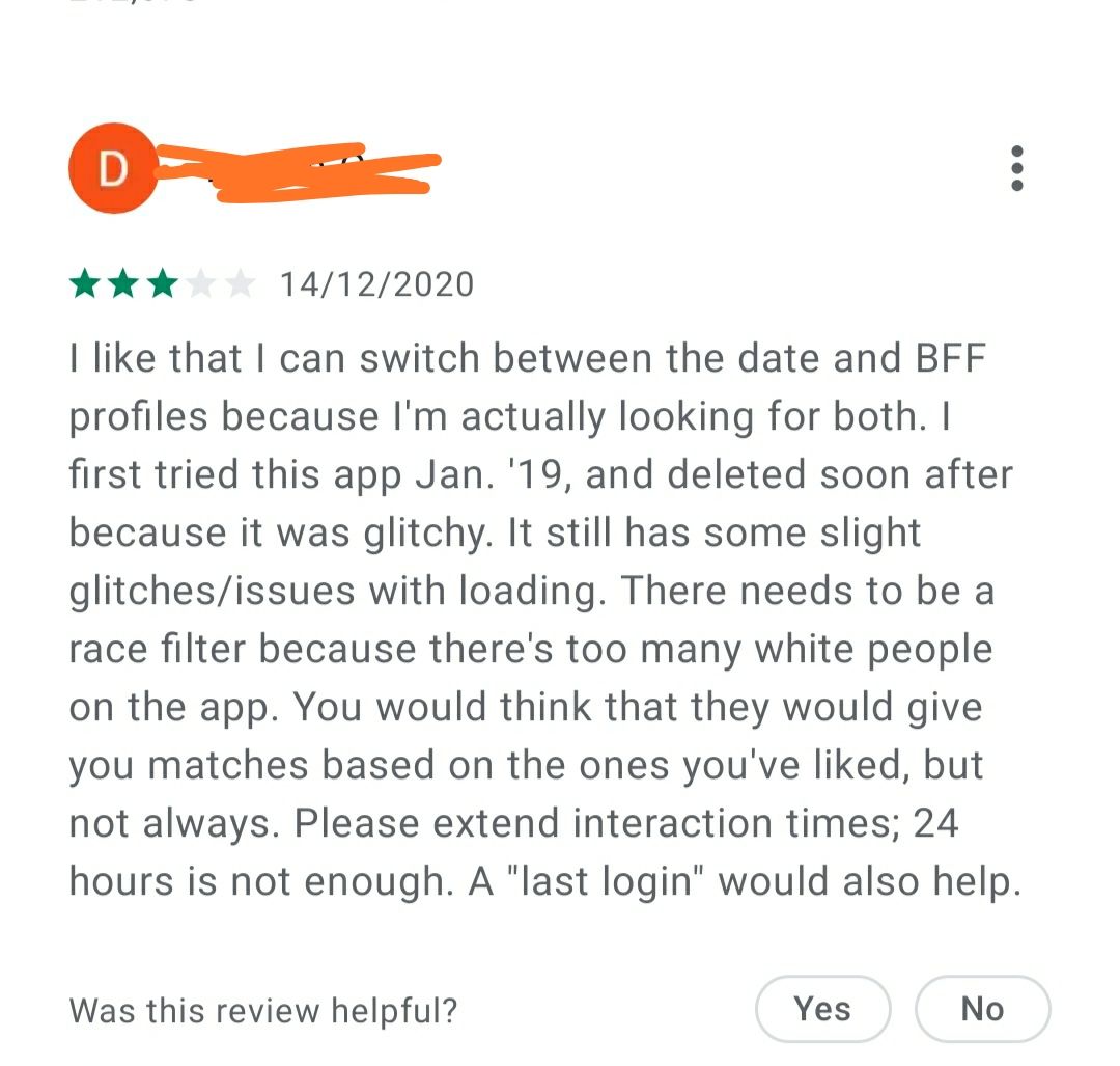 Race filter? Isn't that segregation? | Scrolller