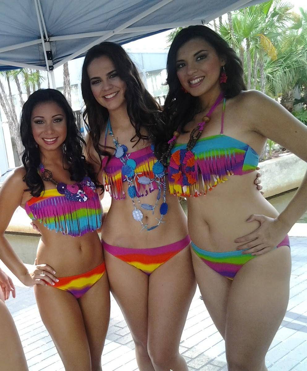 Rainbow bikinis | Scrolller