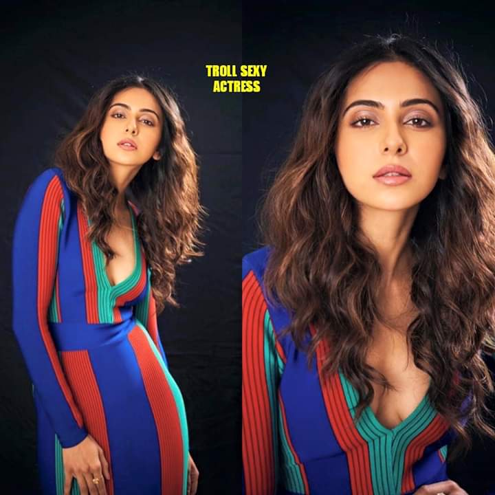 Rakul cleavage show | Scrolller