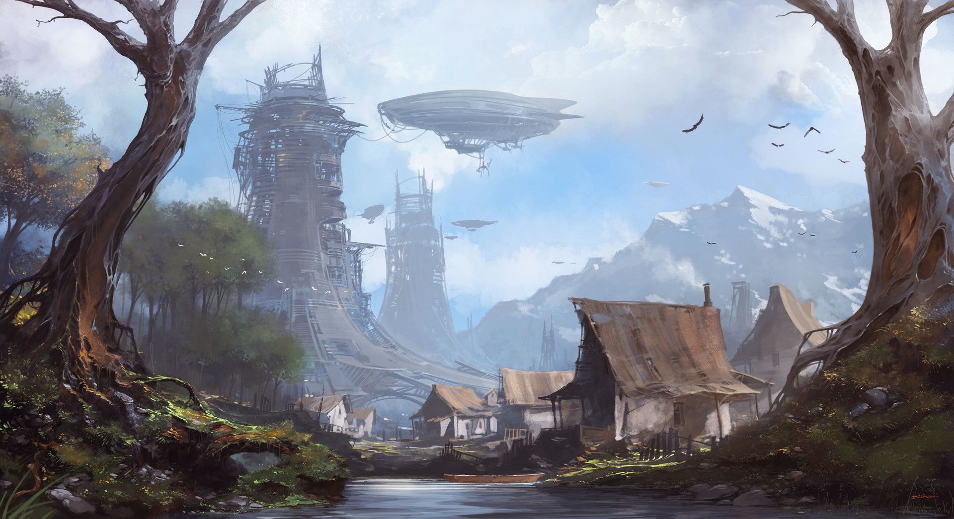 Ranchos Sci-Fi by Alejandro Burdisio | Scrolller