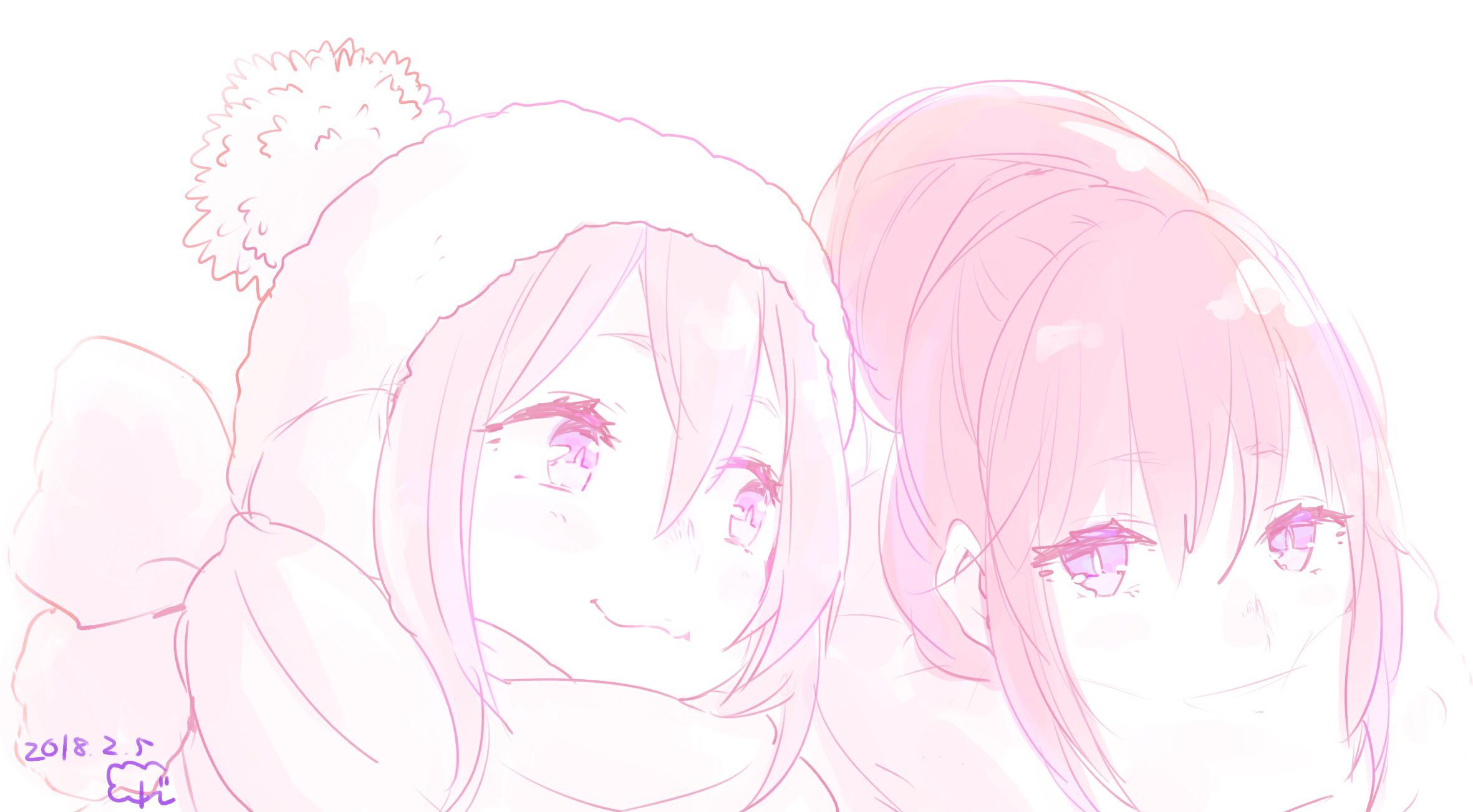 Random Art #55: Nadeshiko and Rin | Scrolller