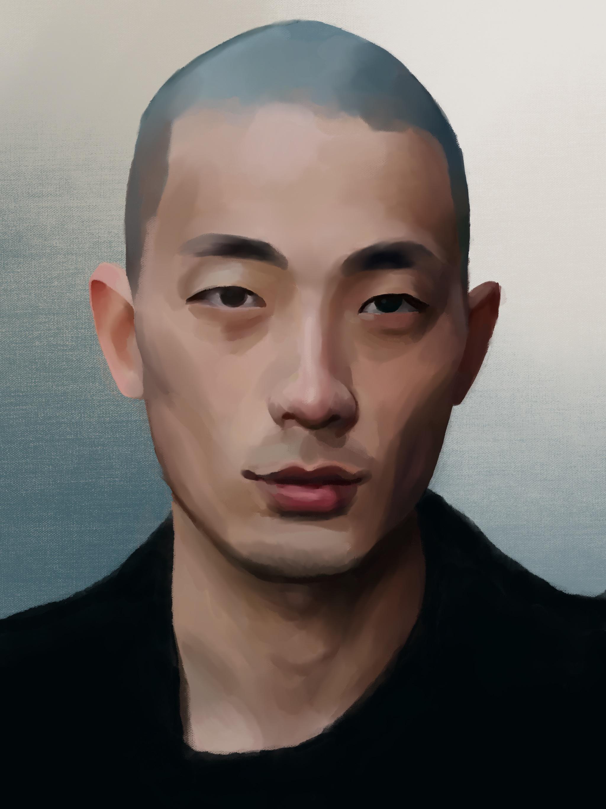 Random man, Me, Procreate, 2020 | Scrolller