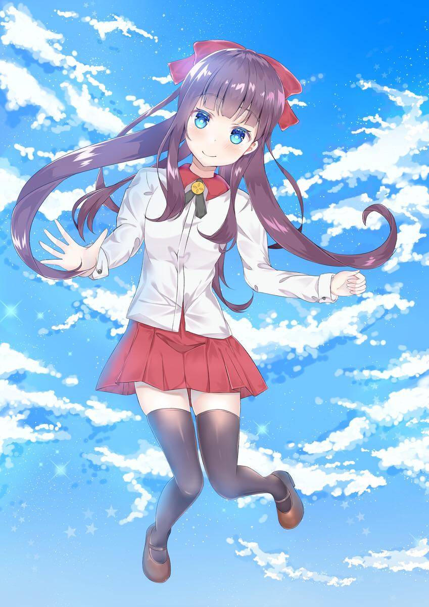 Random New Game Art #85: Hifumi in the sky | Scrolller