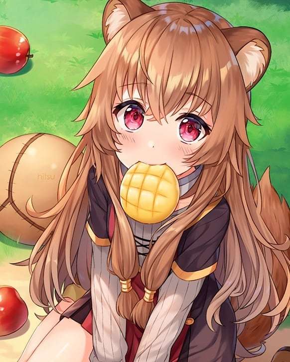 Raphtalia Eating Melon Bread | Scrolller