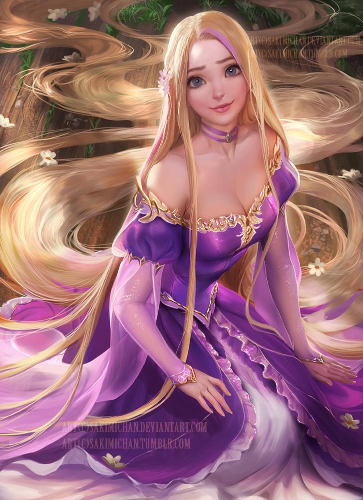 Rapunzel by Sakimi Chan | Scrolller
