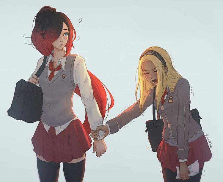 Raven dragging Kat to School | Scrolller