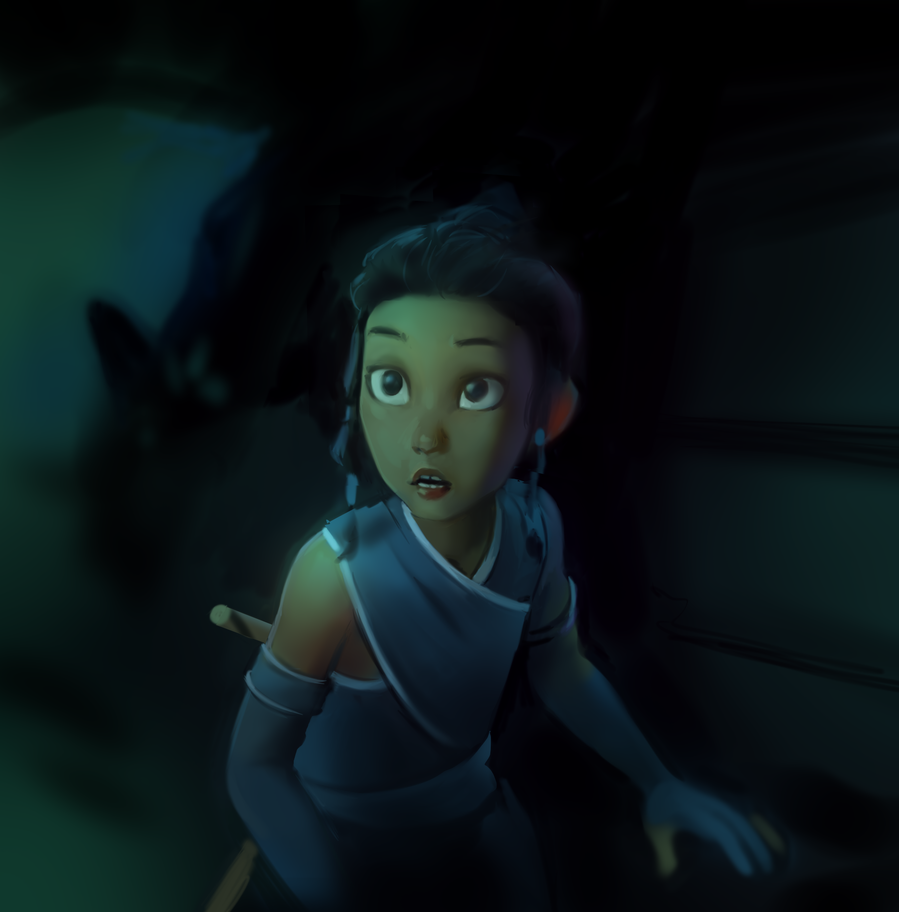 Raya portrait , Me, Digital, 2020 | Scrolller