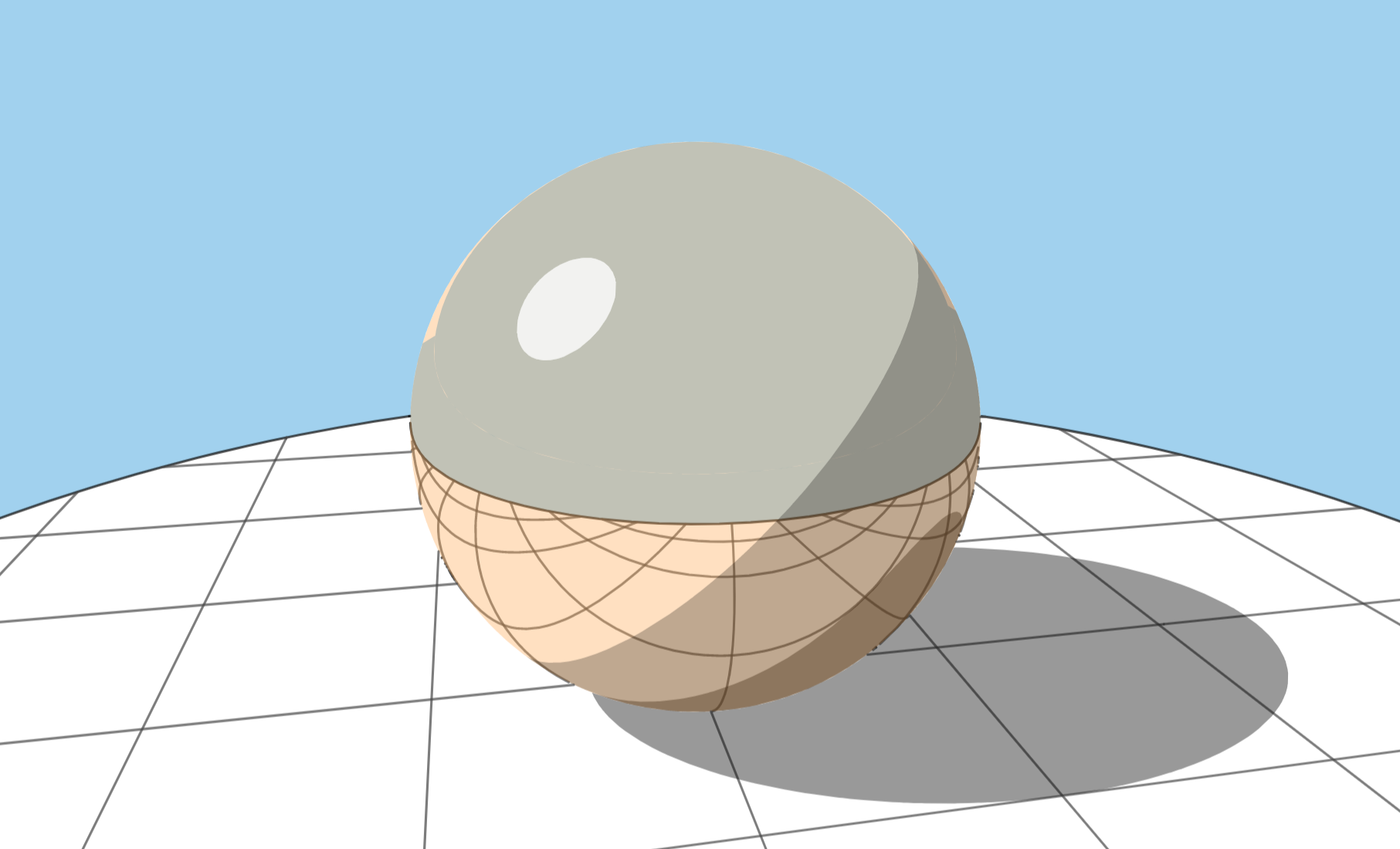 Raytraced Sphere | Scrolller