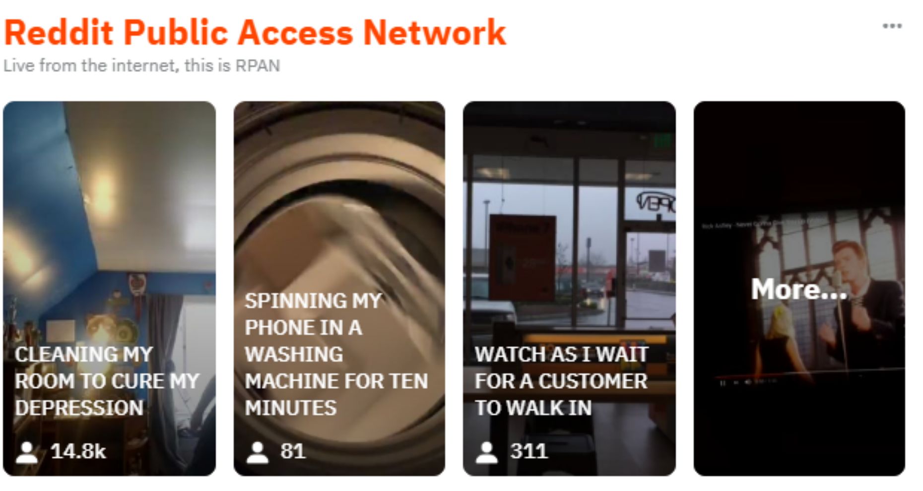 RDAN tryna get me here | Scrolller