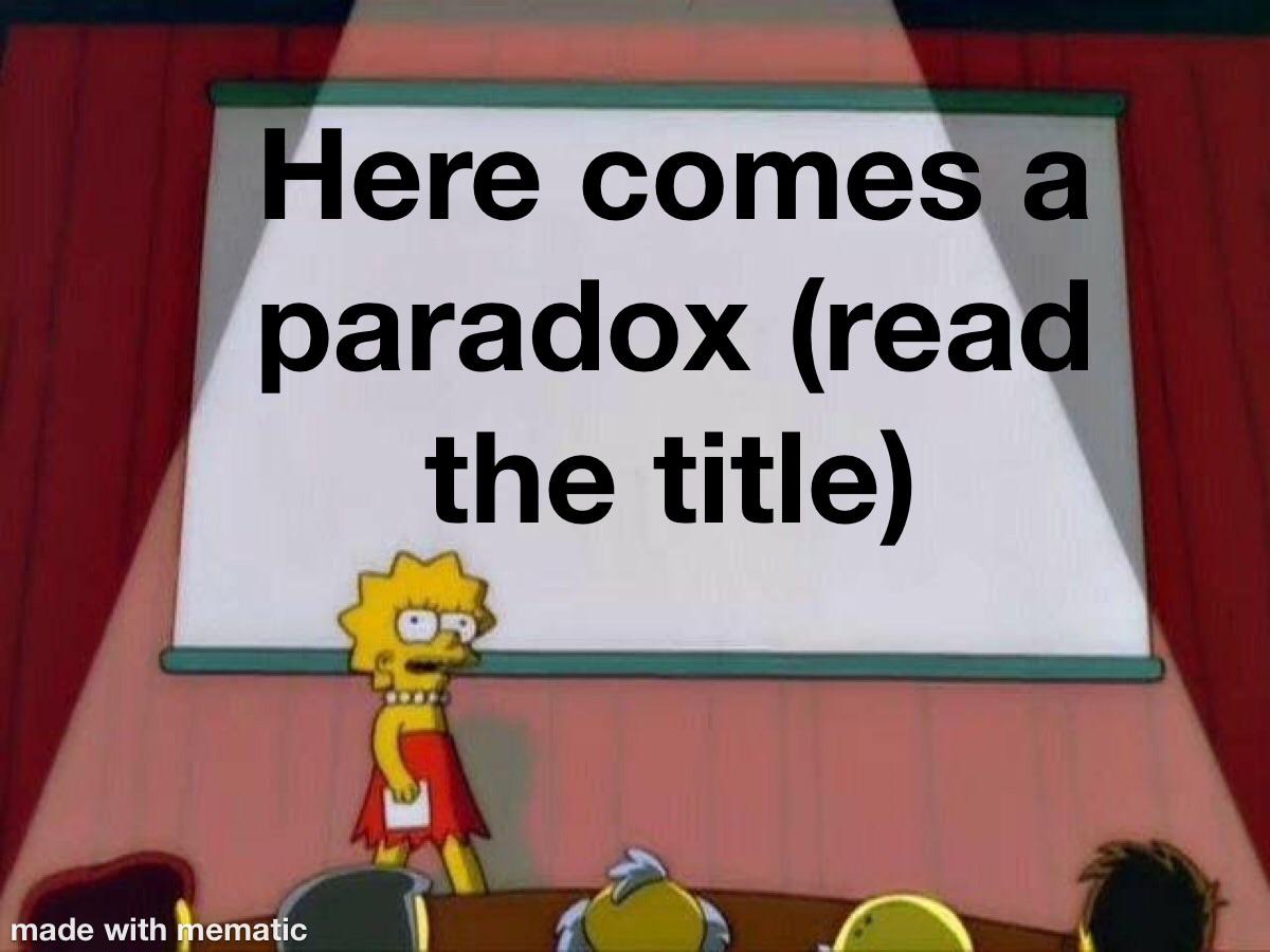 Read the meme.... | Scrolller