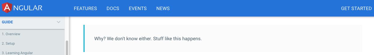 reading angular 2 doc while all of a sudden... | Scrolller