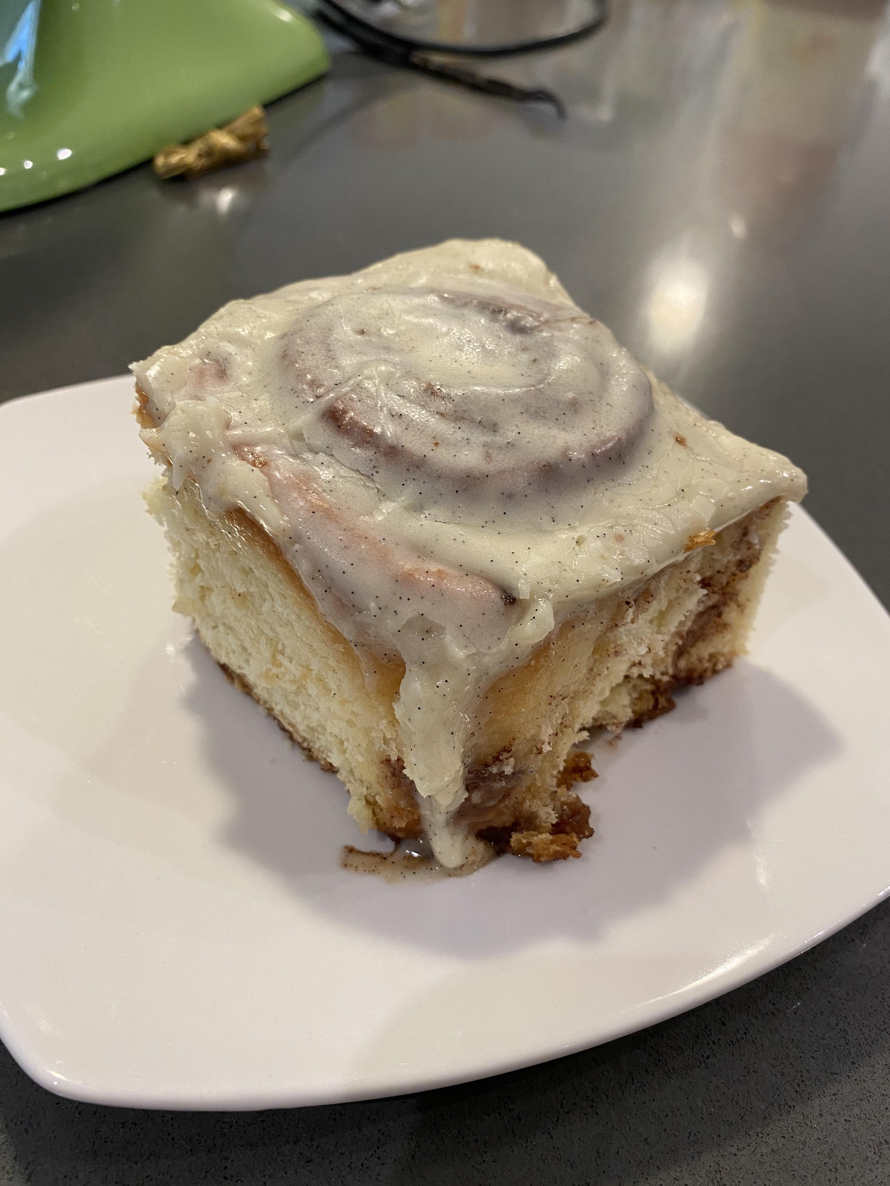 Real Vanilla Bean cinnamon rolls-Homemade! | Scrolller