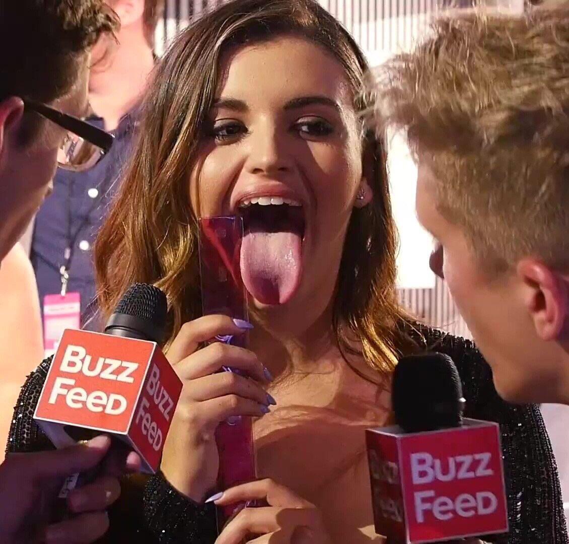 Rebecca Black showing us how long it is | Scrolller