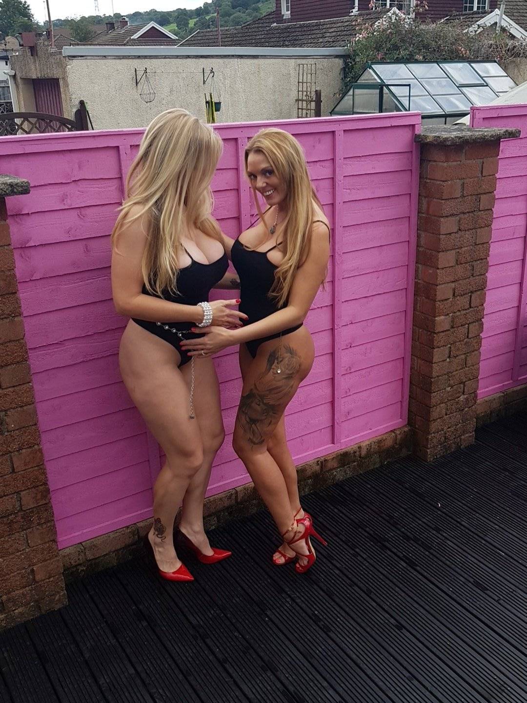 Rebecca with Stacey Saran | Scrolller