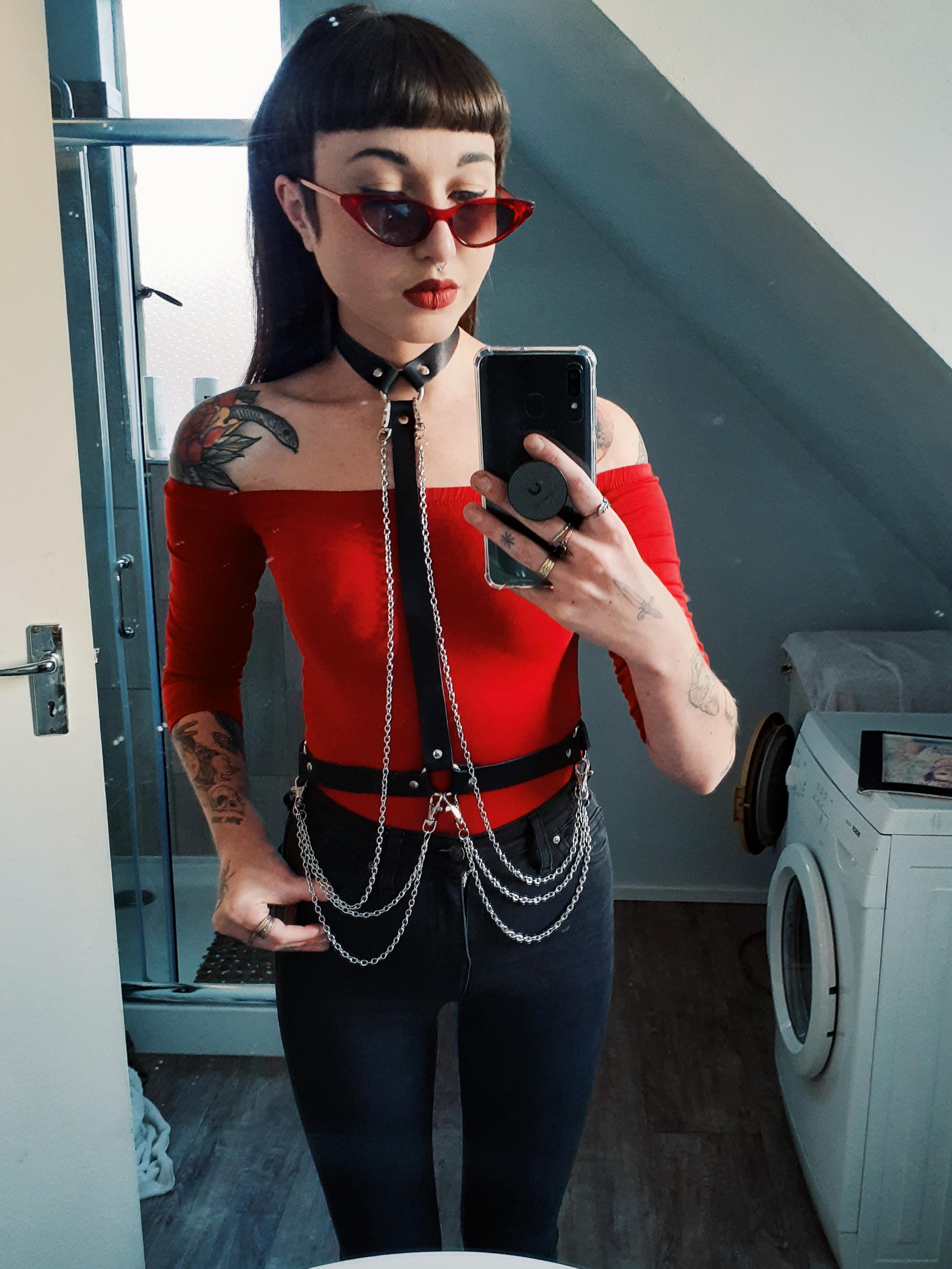 Recent gig look (I was COLD) | Scrolller