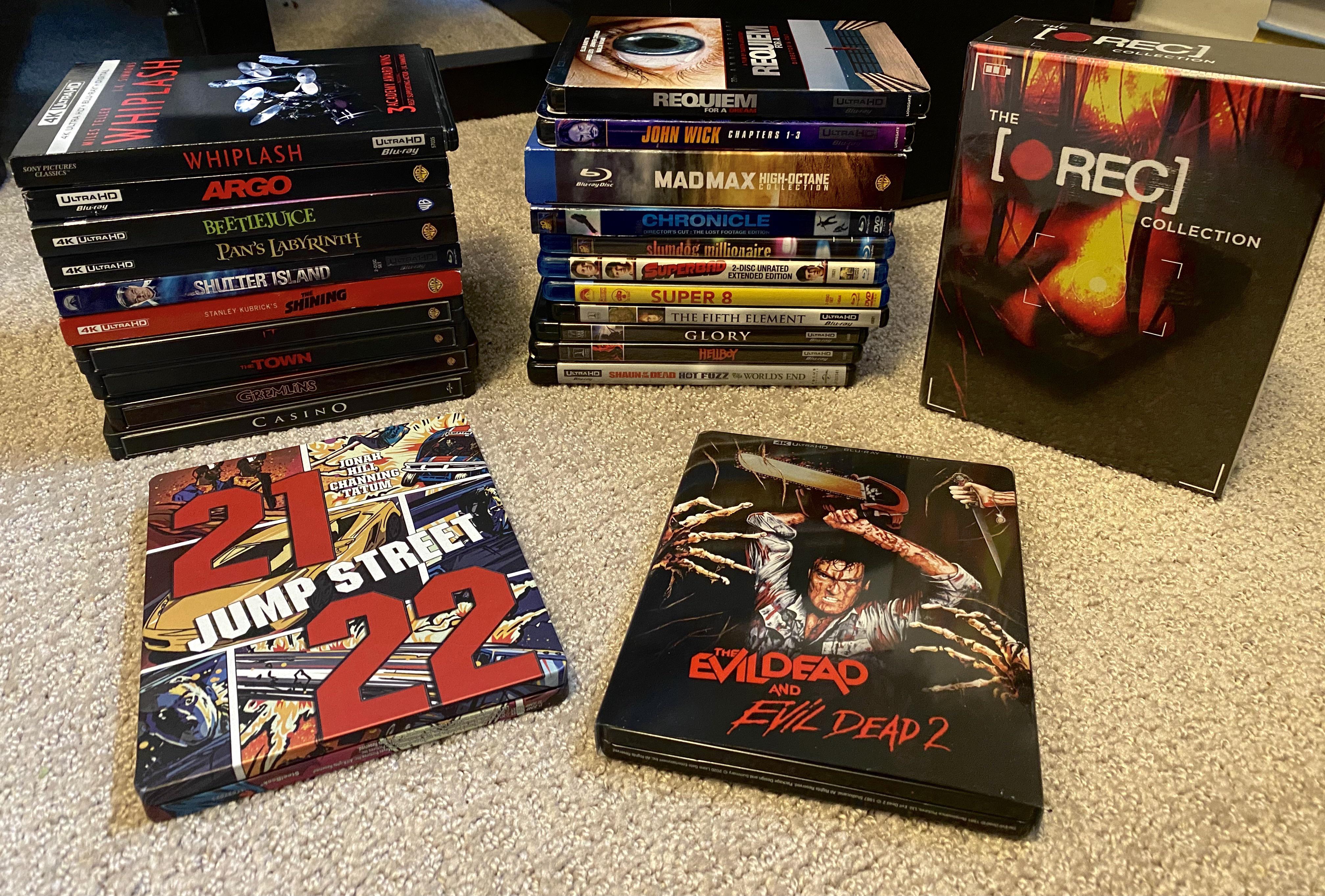 Recent pickups, can you tell I like 4K? | Scrolller
