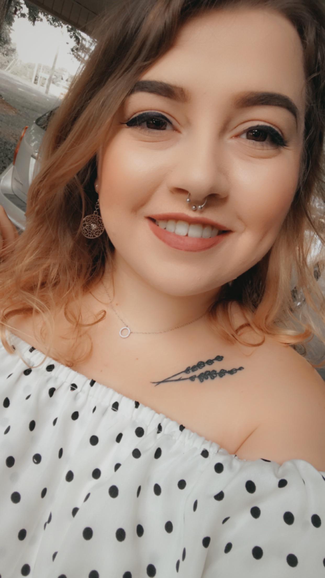 Recently got my septum done 🏻 looking forward to getting my tongue done and hopefully adding ...