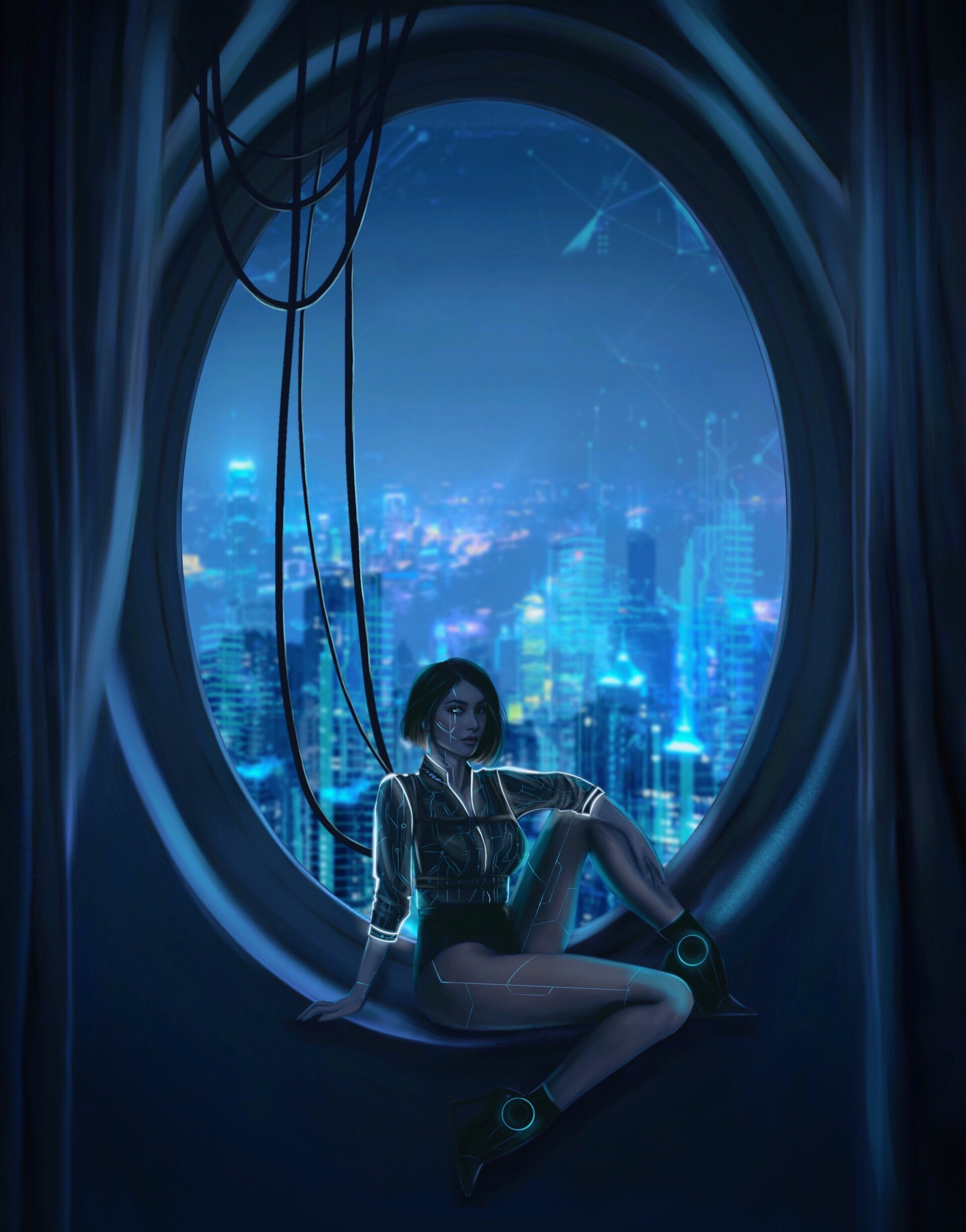 Recharging by Maggie S. Chan | Scrolller