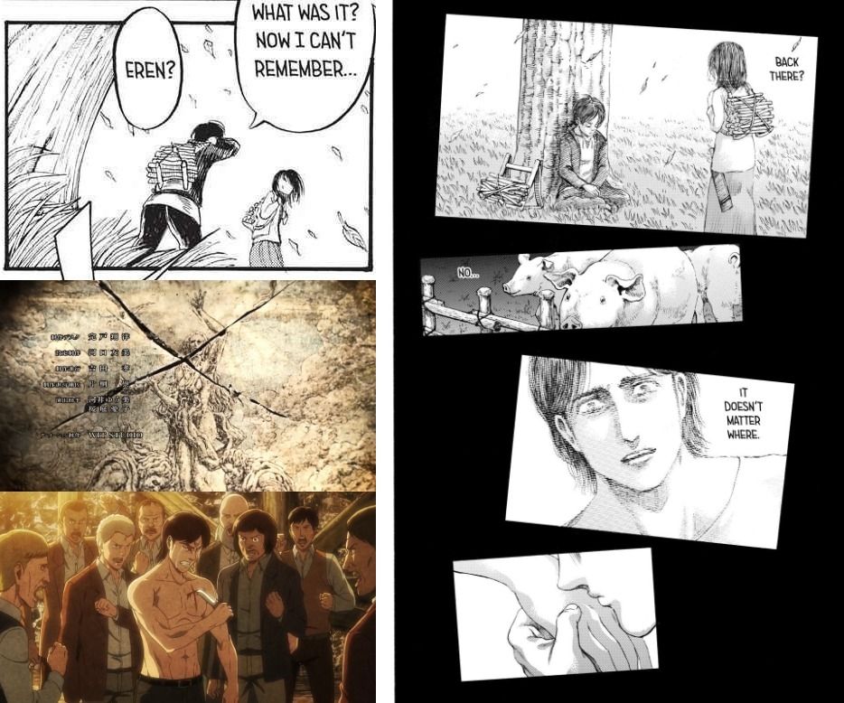 Recurring cross-shaped scars in 3 roots of the story | Scrolller