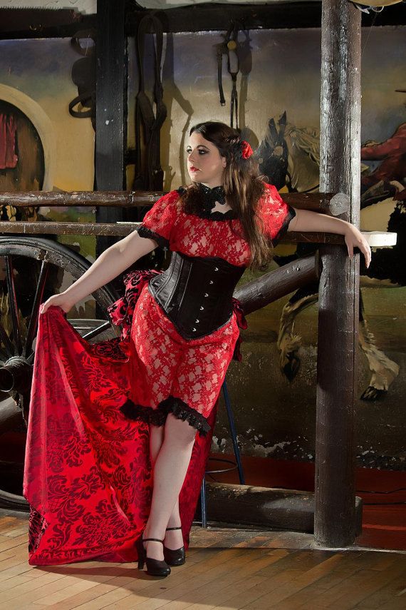 Red and Black Lace | Scrolller