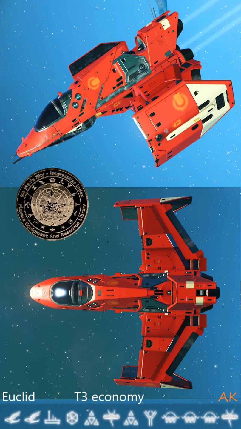 Red and White Accents. Triple Thruster Horizon Tie Jet Fighter. T3 Vy'keen - Euclid. | Scrolller