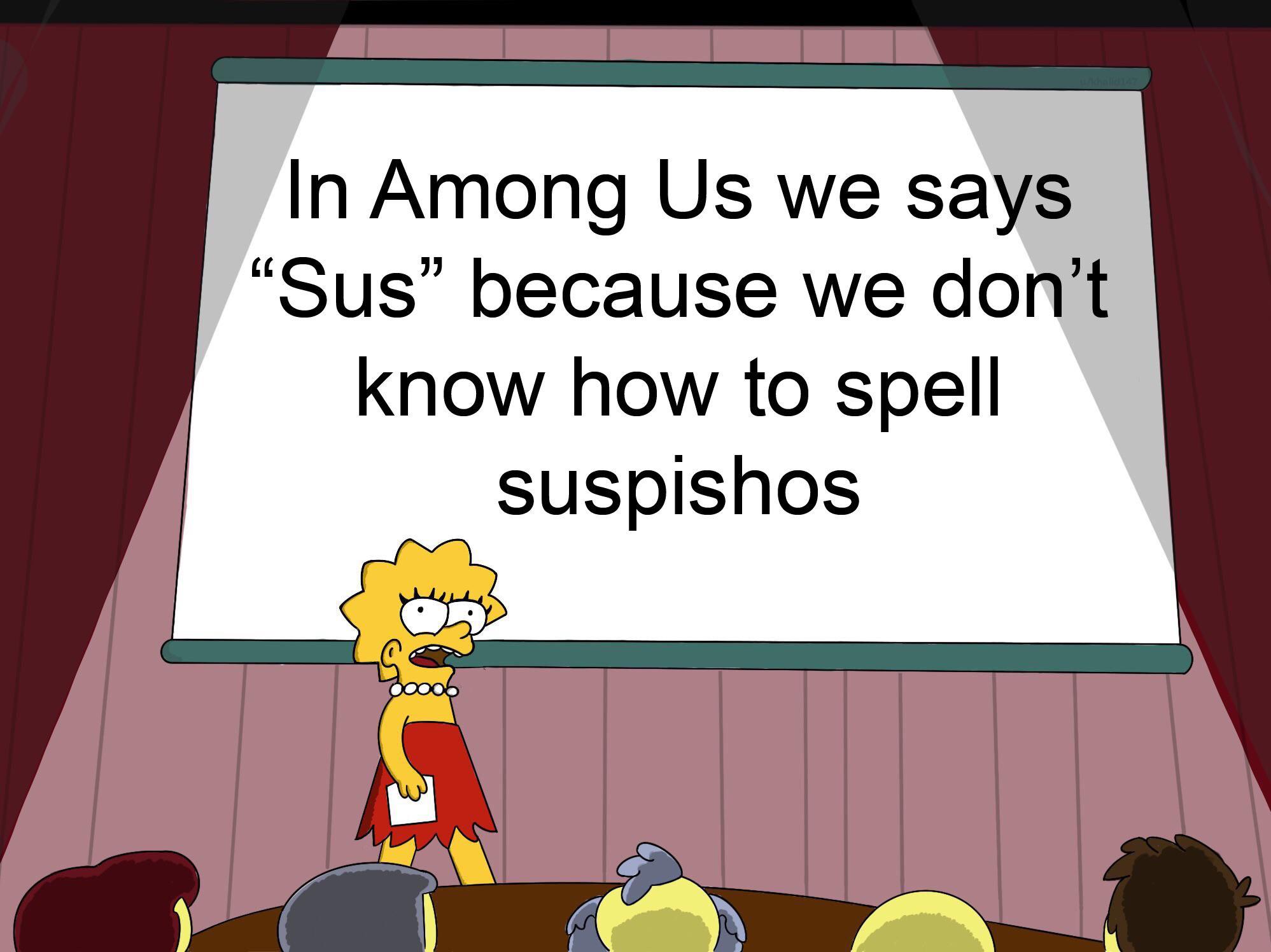 Red is very SUS | Scrolller