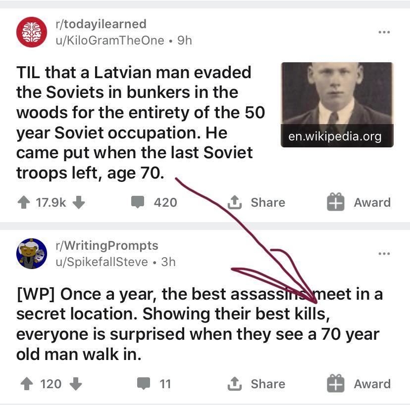 Reddit multiverse crossover episode in my feed. | Scrolller