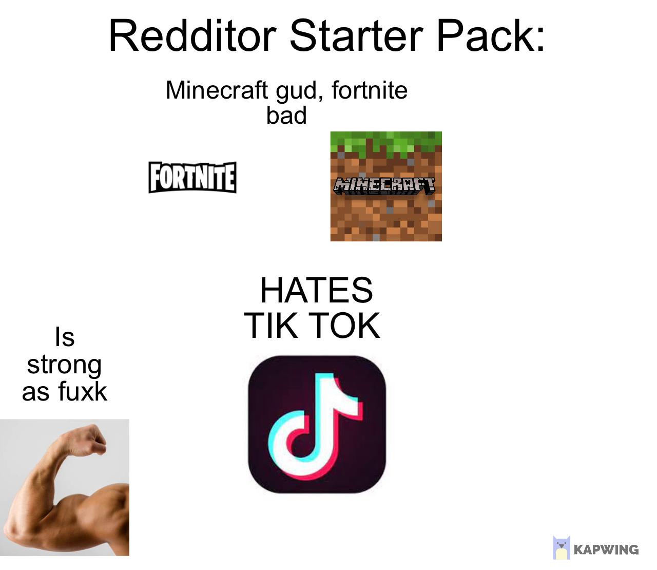 Redditor Starter Pack | Scrolller