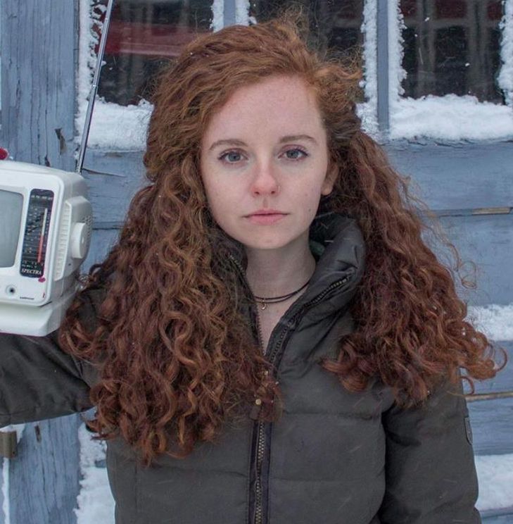 Redhead in the snow | Scrolller