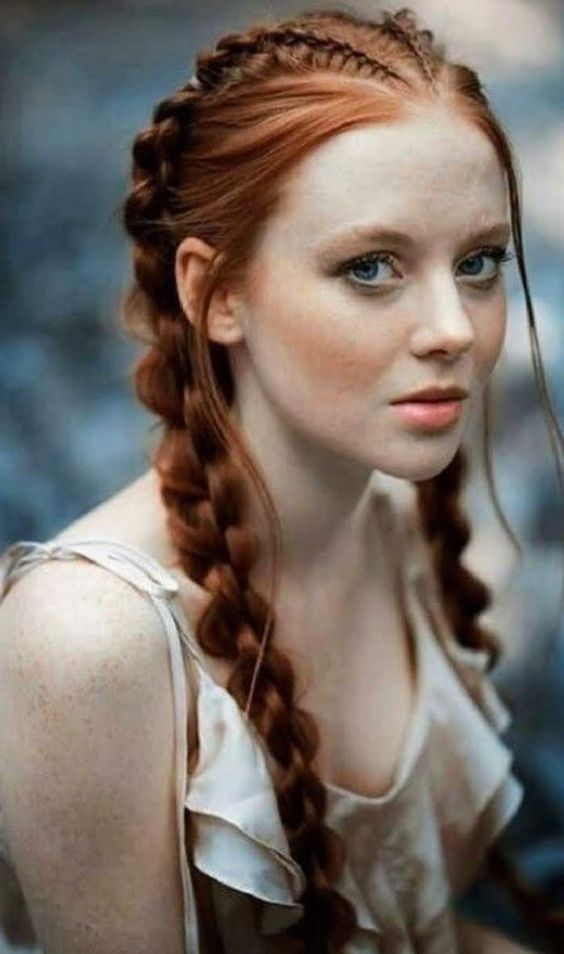 Redhead with braids | Scrolller