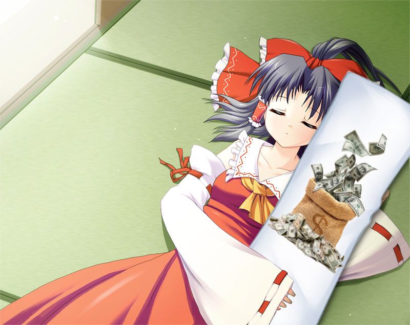 Reimu's Dakimakura | Scrolller