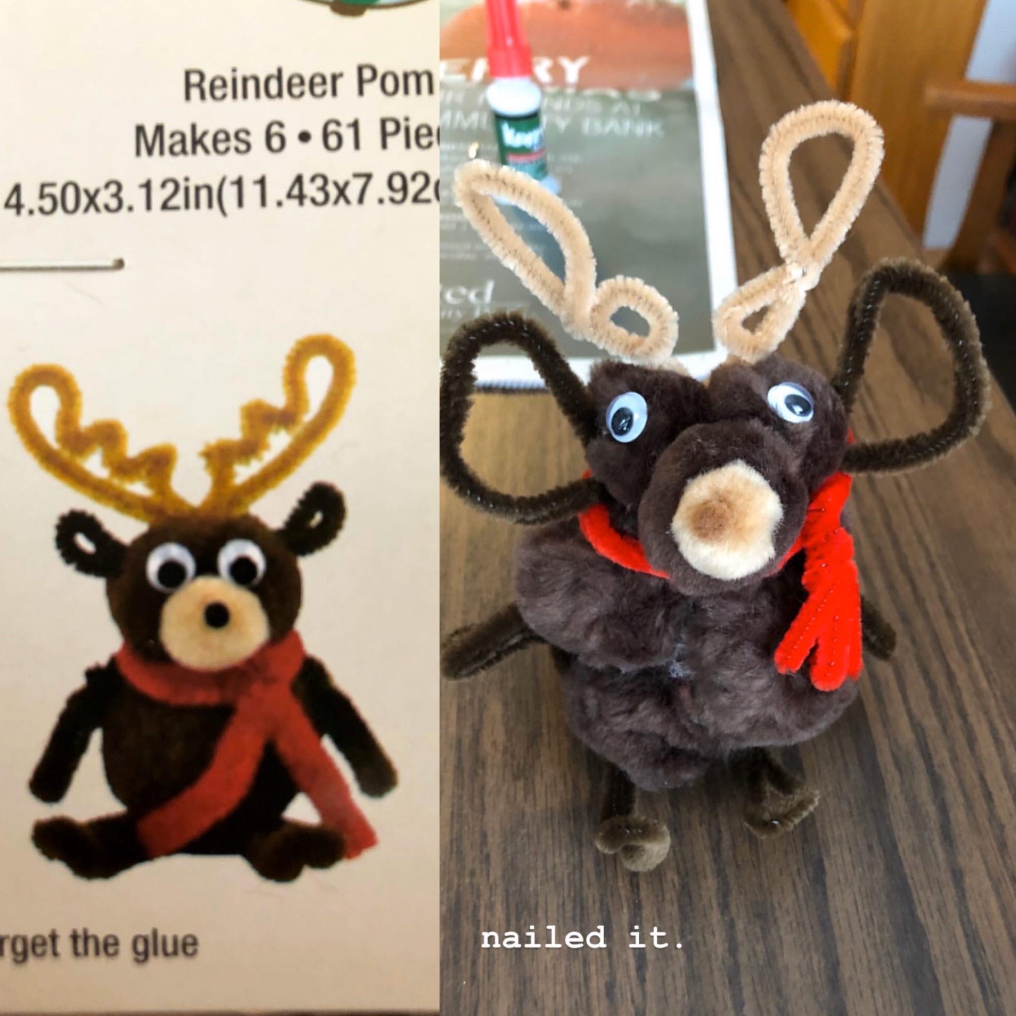 Reindeer Pom Pom | Scrolller