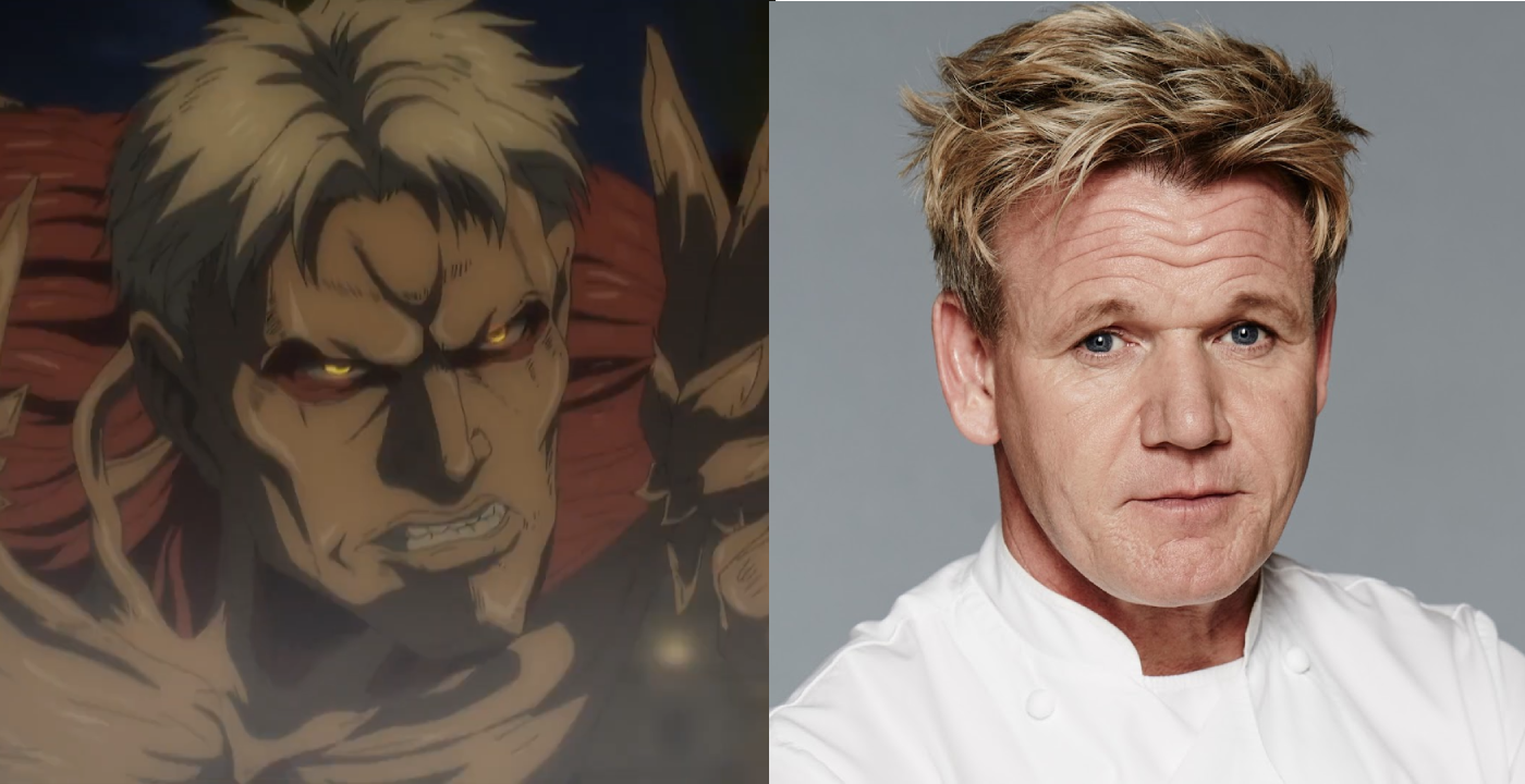 Reiner has evolved into the Gordon Ramsay Titan | Scrolller