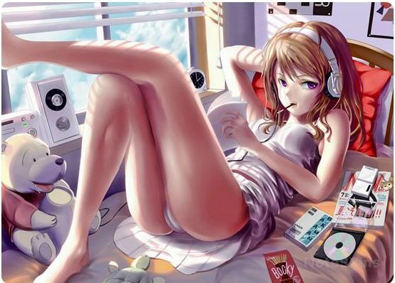 Relaxed cutie | Scrolller